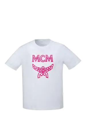 Mcm Classic Logo T-shirt - White