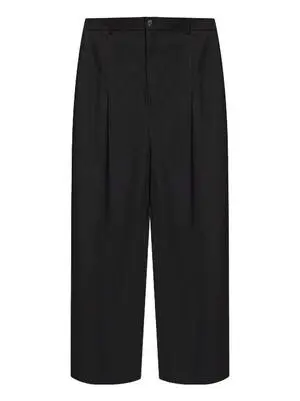 Loewe Pleated Casual Pants - Black