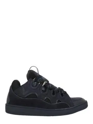 LANVIN Tie Low-top Sneakers - Black