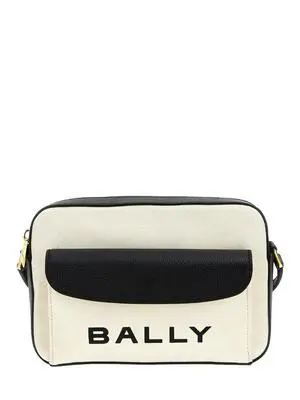 Bally Top Zipper Shoulder Bag - White