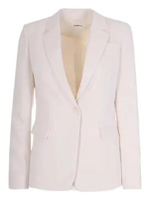 P.a.r.o.s.h Long-sleeved Blazer - White