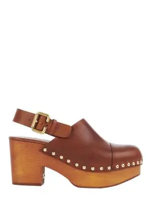 CHLOÉ Chloé Jeannette Wedge Clogs