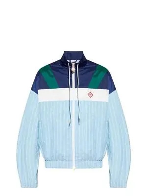 Casablanca Casablanca Pinstripe Pattern Track Jacket Multicolor