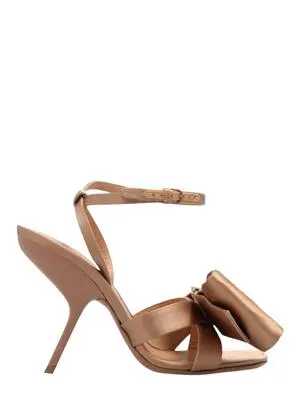 SALVATORE FERRAGAMO Salvatore Ferragamo High-Heeled Sandals With Decorative Bow