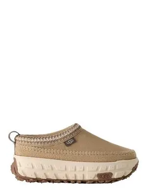 UGG Venture Daze Platform Contrast Stitched Slippers - Mustard Seed Color