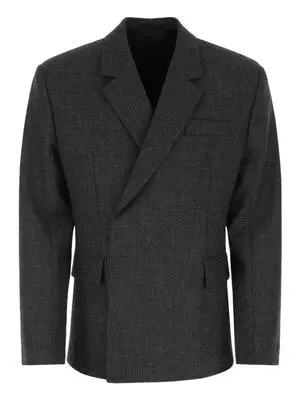 PRADA Prada Double-Breasted Long Sleeved Blazer