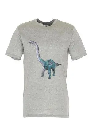 LANVIN Round-necked T-shirt - Gray