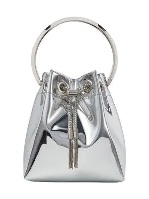 JIMMY CHOO Jimmy Choo Bon Bon Mini Shoulder Bag Gray