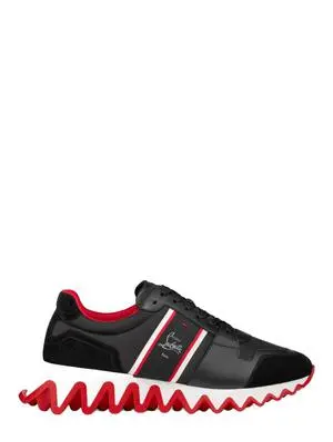 CHRISTIAN LOUBOUTIN Nastroshark Lace-up Sneakers - Black