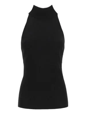 GIVENCHY Givenchy High Neck Sleeveless Cut-Out Top