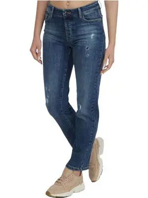 Emporio Armani Logo Jeans - Blue