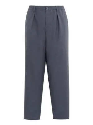 Marni Straight-leg Cropped Trousers - Grey