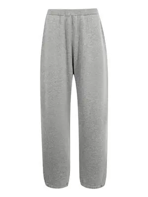 THE ROW Elastic Waist Relaxed Fit Casual Pants - Gray