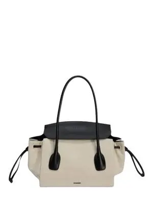 JIL SANDER Small Voyage Top Handle Bag - Natural Color