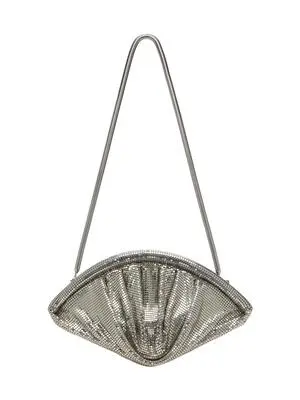Rabanne Chain-linked Clutch Bag - Silver