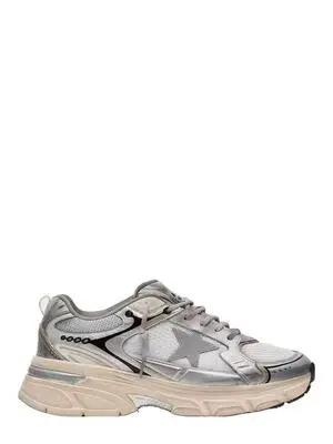 GOLDEN GOOSE Golden Goose Deluxe Brand Lightstar Lace-Up Sneakers Grey