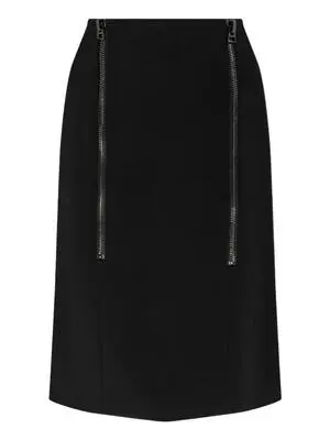 TOM FORD Tom Ford Midi Pencil Skirt With Zipper Detail