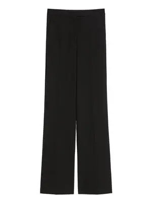 Max Mara Norcia Flared Trousers - Black