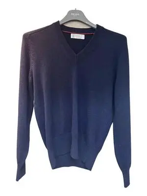 Brunello Cucinelli V-neck Sweater - Blue