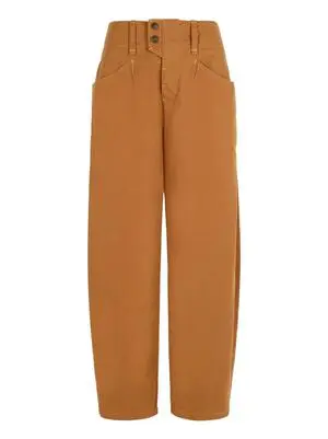 Isabel Marant Étoile Wide Leg Pants - Brown
