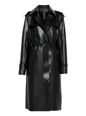 NORMA KAMALI Norma Kamali Belted Trench Coat