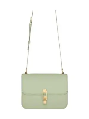Saint Laurent Saint Laurent Le Carr Satchel Bag Nude