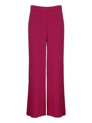 P.a.r.o.s.h High-waisted Wide-leg Trousers - Red