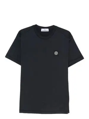 Stone Island Stone Island Compass Patch T-Shirt Navy