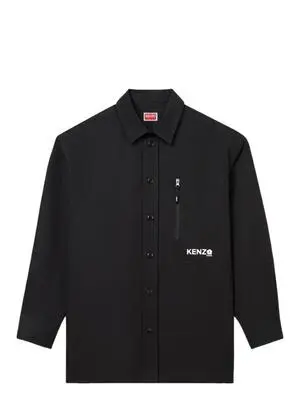 KENZO 'Boke Flower 2.0' Oversized Shirt In Technical Cotton