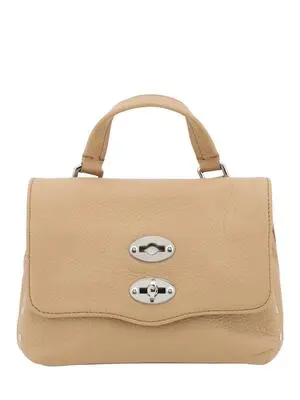 ZANELLATO Flip Shoulder Bag - Beige