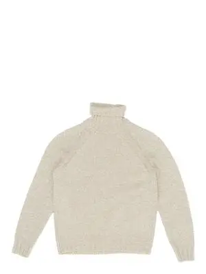 Zegna Knitted Turtleneck Jumper - Nude