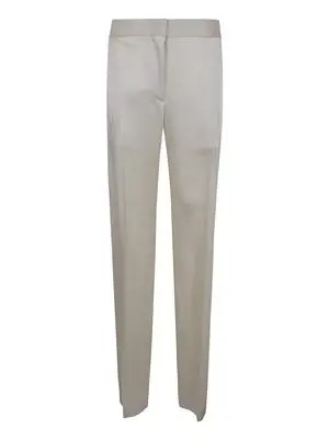 JIL SANDER Tailored Slim Fit Trousers - Gray