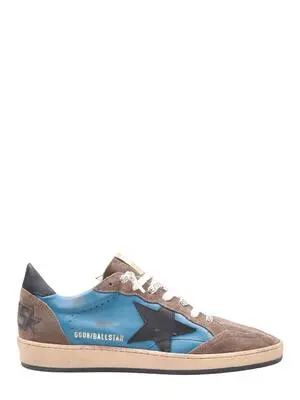 GOLDEN GOOSE Ballstar Low-top Sneakers With Logo Detailing - Multicolor