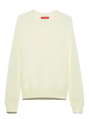 MAXCO. Max&co. Long Sleeve Knitwear - White