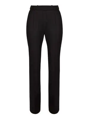 Nina Ricci Gabardine Tailored Trousers - Black