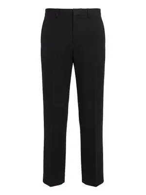 Gucci Embroidered Gabardine Trousers - Black