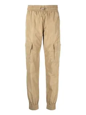 DIESEL® High-waisted Slim Track Pants - Nude