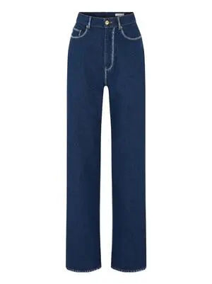 Nina Ricci Relaxed Boyfriend Jeans - Blue
