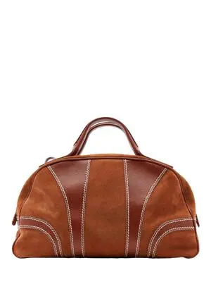 Dries Van Noten Zippered Shoulder Bag - Tan