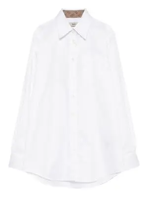Herno Long-sleeved Pocket Shirt - White