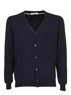PAOLO PECORA Button-front Cardigan - Black