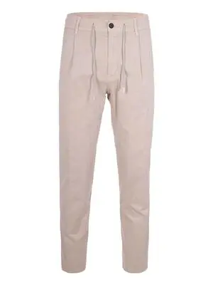 Eleventy Drawstring Tapered Trousers - Nude