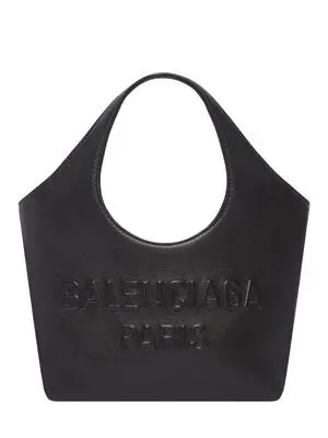 BALENCIAGA Balenciaga Logo Debossed Loop Handle Tote Bag