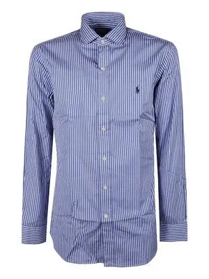 Polo Ralph Lauren Striped Sport Shirt - Blue