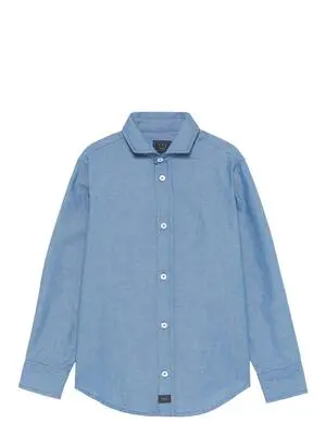 FAY Fay Cotton Shirt With Buttoned Cuffs