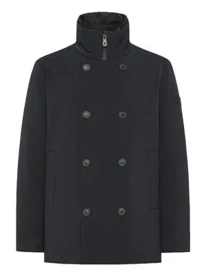 Peuterey Militao Double-breasted Jacket - Graphite Blue