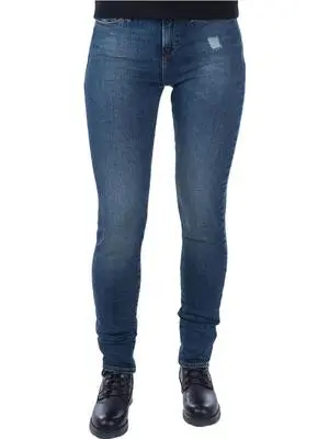 Emporio Armani Logo Jeans - Blue
