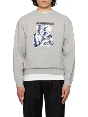 ADER ERROR Long Sleeve Sweatshirt - White