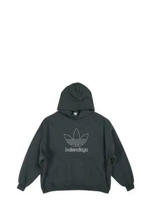 Balenciaga X Adidas Large Fit Hoodie - Black