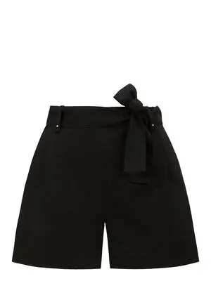 MONCLER Moncler Belted Pleated Shorts